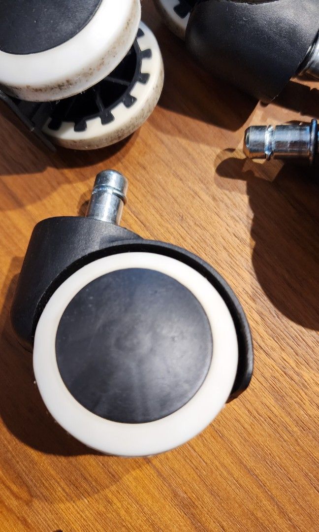 Office chair castor wheel, Furniture & Home Living, Furniture, Chairs ...