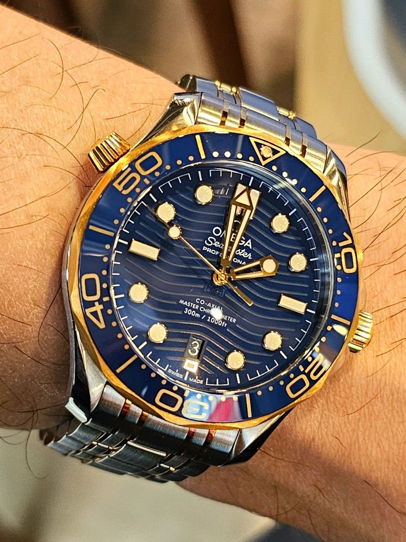 Omega Seamaster 300 Sedna Half Gold (super complete set), Luxury ...