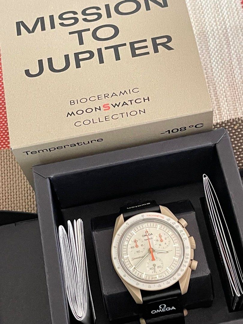 Omega x Swatch Jupiter, Luxury, Watches on Carousell