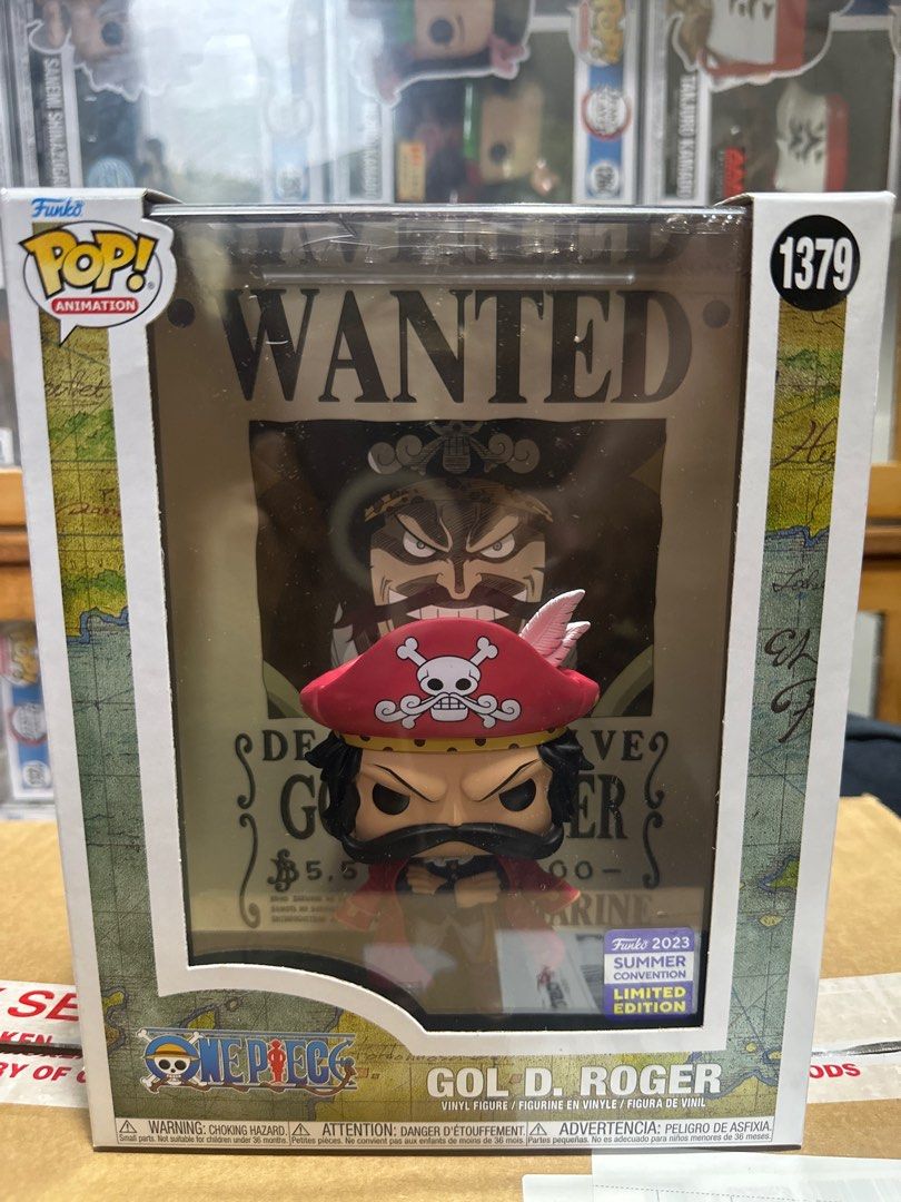 One Piece: Gol D. Roger - Funko Pop! Wanted Poster, Hobbies & Toys ...