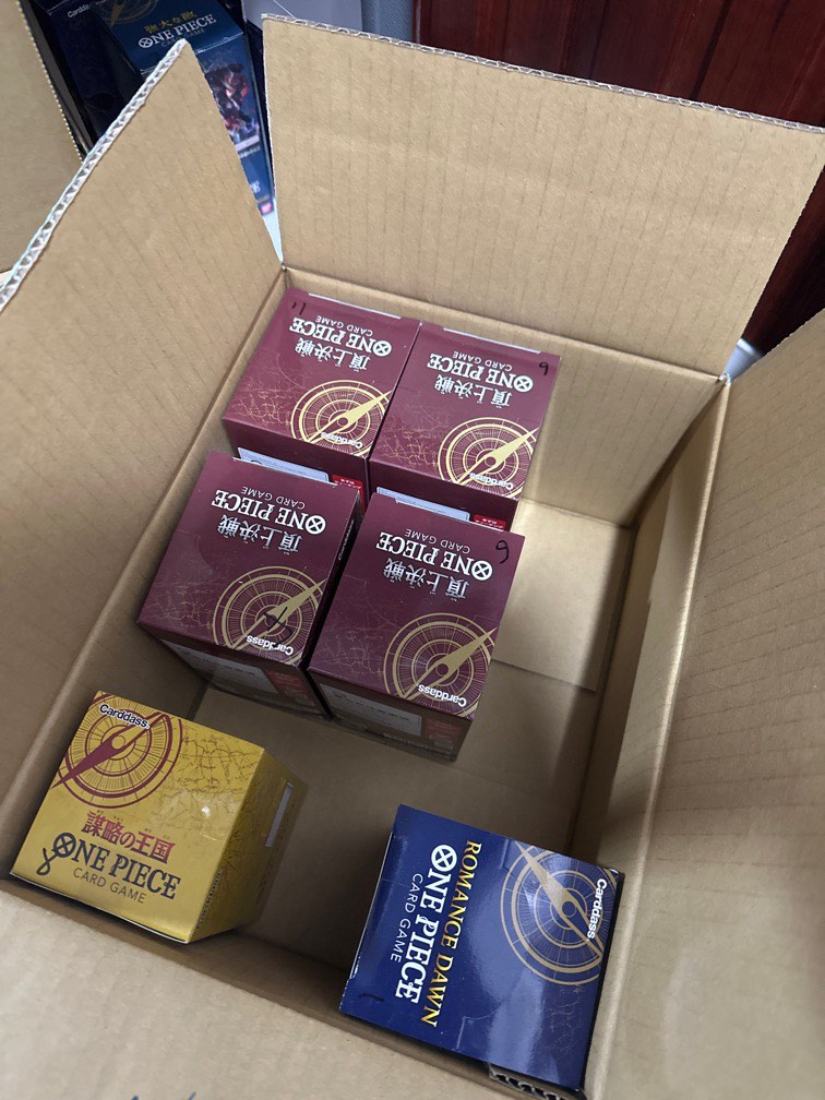 ONE PIECE SEC Boxes, Hobbies & Toys, Toys & Games on Carousell