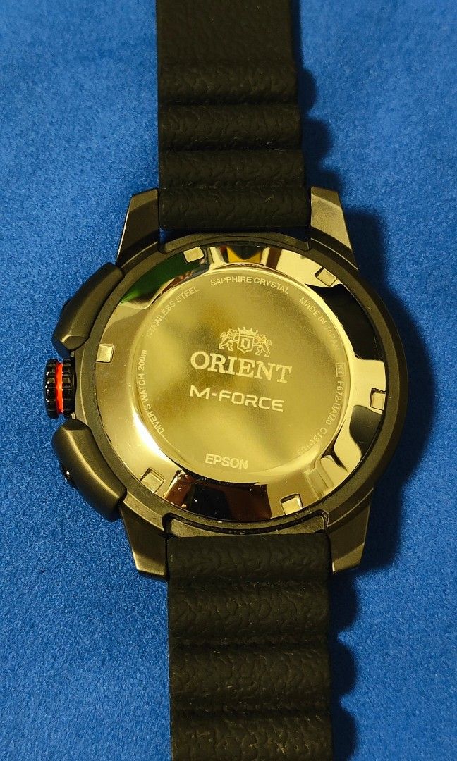 Orient M-Force 200M Diver's Watch, Men's Fashion, Watches & Accessories ...