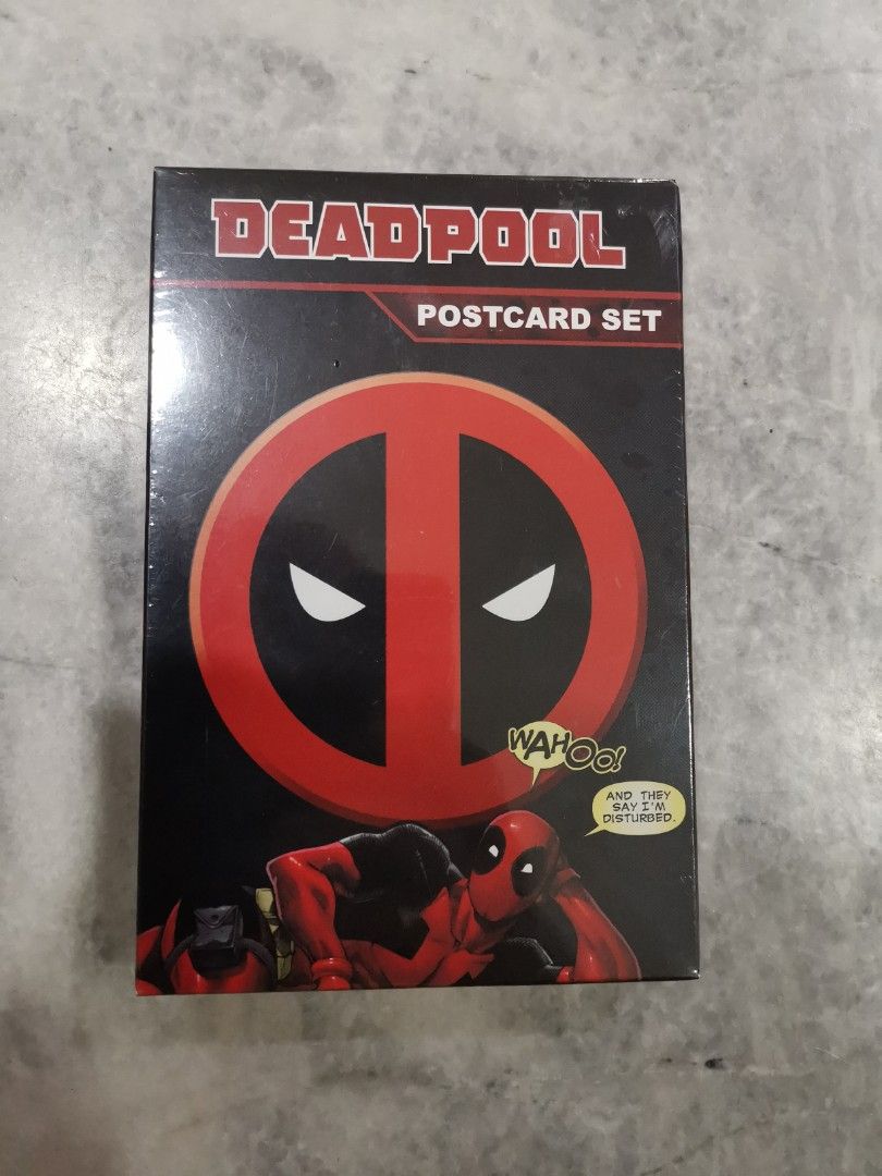original deadpool postcard set (made in japan), Hobbies & Toys ...
