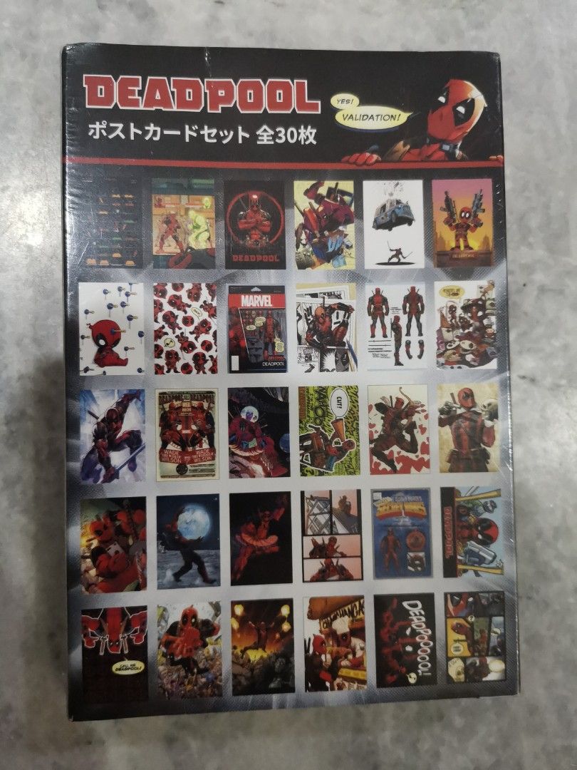 original deadpool postcard set (made in japan), Hobbies & Toys ...