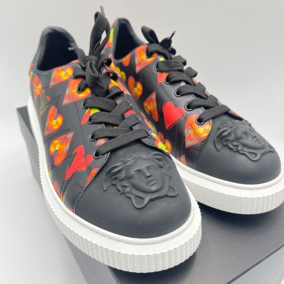 P2522 Versace Medusa Heart Limited Edition Sneaker, Luxury, Sneakers ...