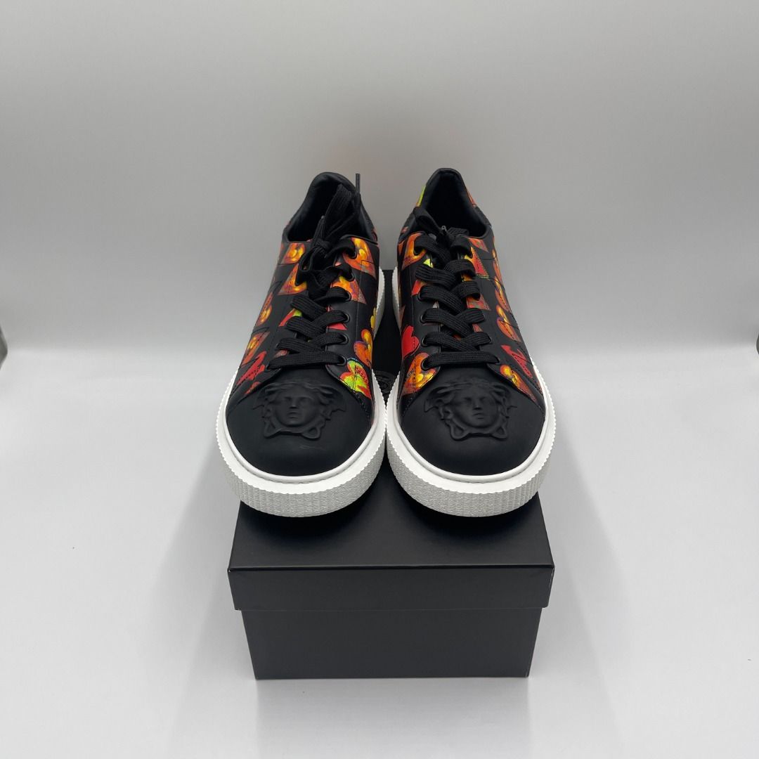 P2522 Versace Medusa Heart Limited Edition Sneaker, Luxury, Sneakers ...