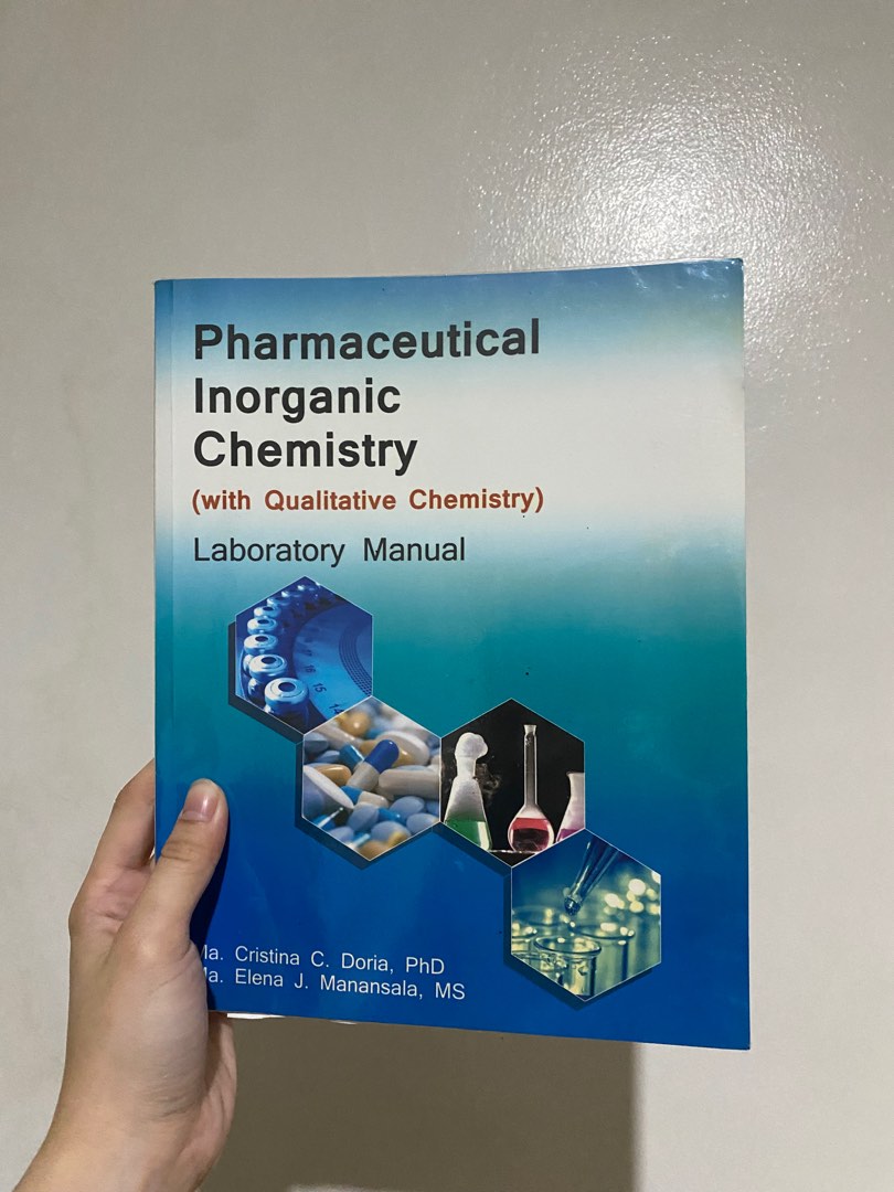 Pharmaceutical Inorganic Chemistry (with Qualitative Chemistry ...