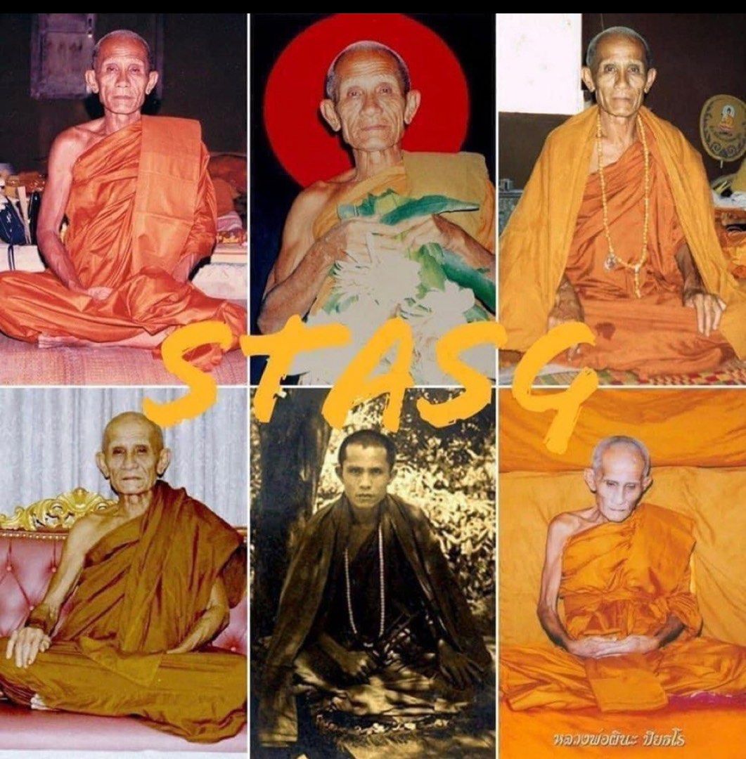 Phra Pim Pang Somdej Lp Pinak Jiworn Taprachan Card Lp Pinak Wat ...