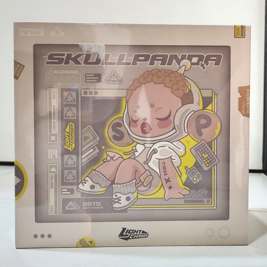 POP MART Skullpanda OOTD Light Chaser Figurine, Hobbies & Toys, Toys ...