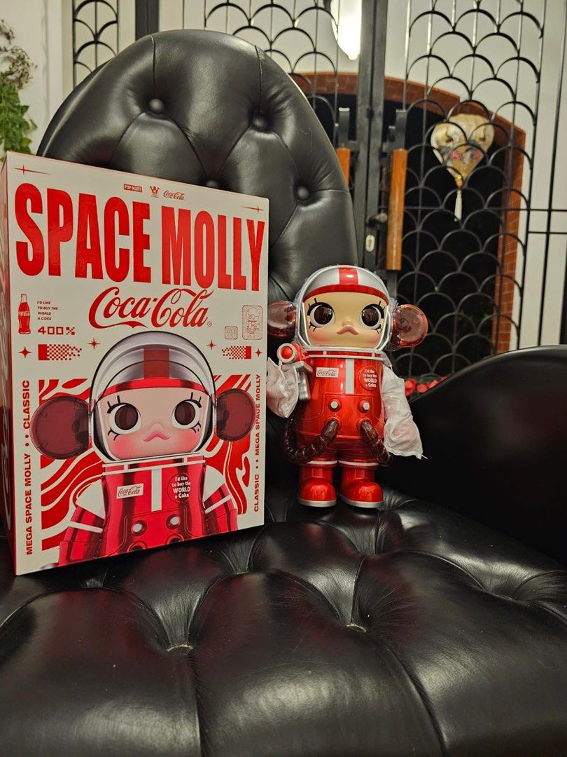 Pop Mart Space Molly Coca Cola China Exclusive Edition, Hobbies & Toys ...