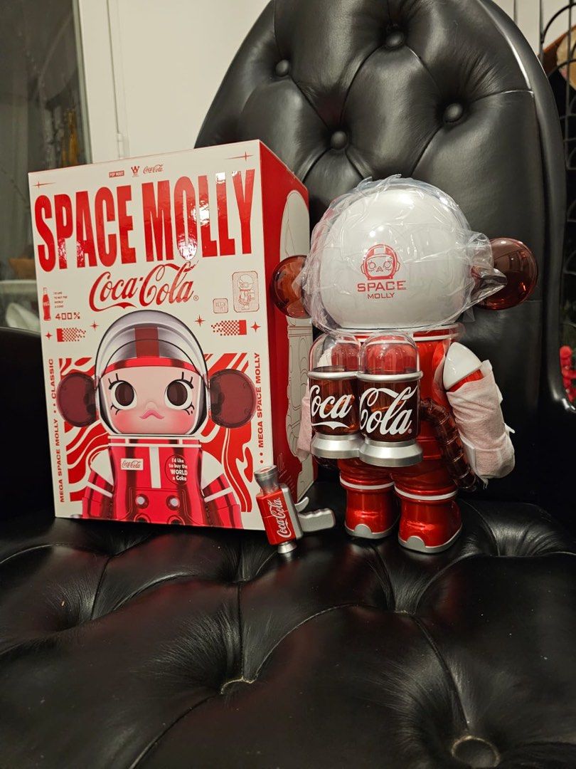 Pop Mart Space Molly Coca Cola China Exclusive Edition, Hobbies & Toys ...