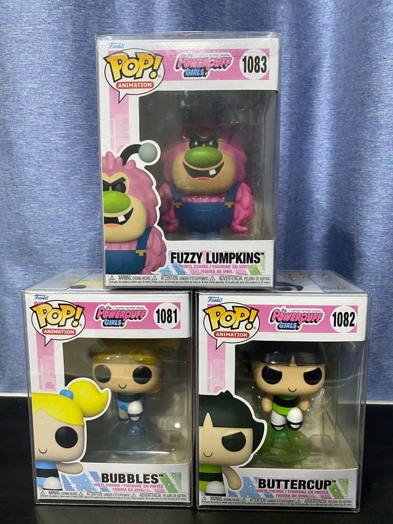 Power Puff Girls Funko Pop Set, Hobbies & Toys, Toys & Games on Carousell