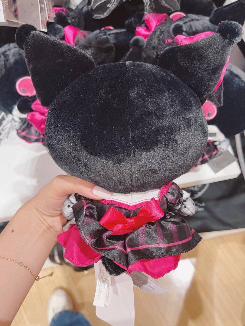 Sanrio Kuromi Delusional Princess Series Plush Keychain Kitty / Melody / Cinnamaroll / Kuromi ...