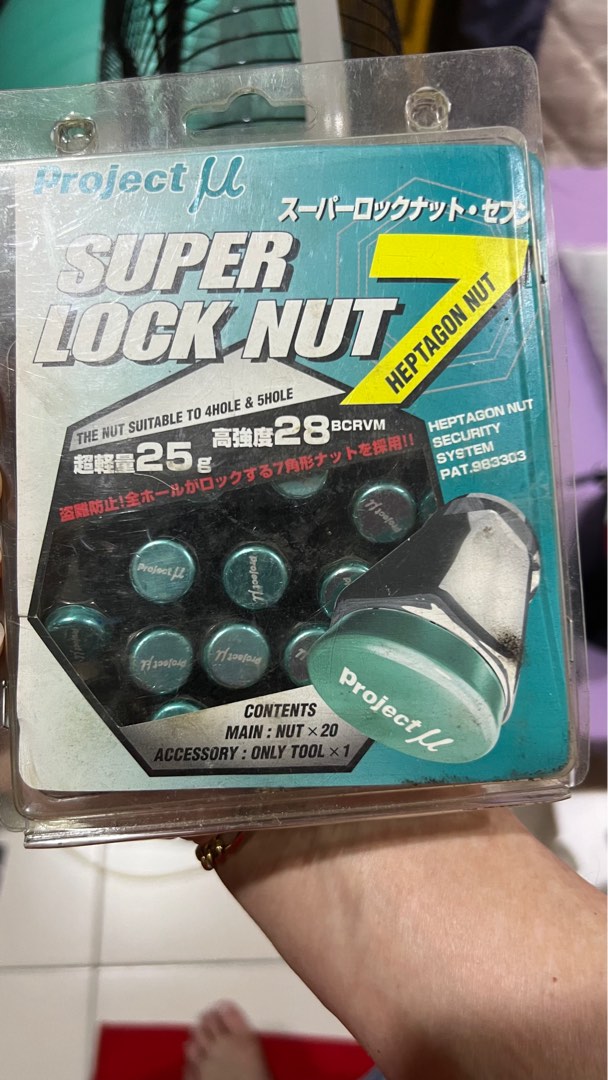 Project U super lock nut, Car Accessories, Accessories on Carousell