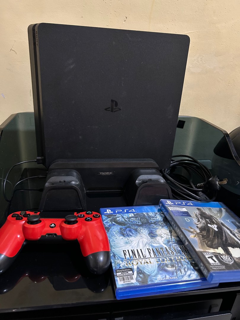 PS4 Slim 1TB with Games, Video Gaming, Video Game Consoles, PlayStation ...