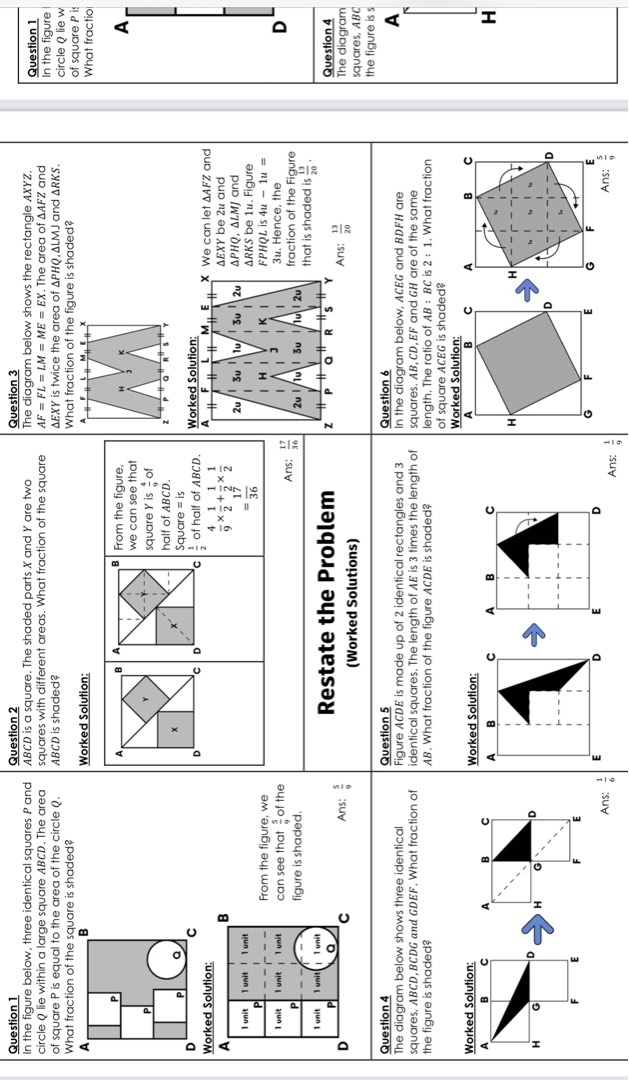 PSLE math notes 2023, Hobbies & Toys, Books & Magazines, Assessment ...