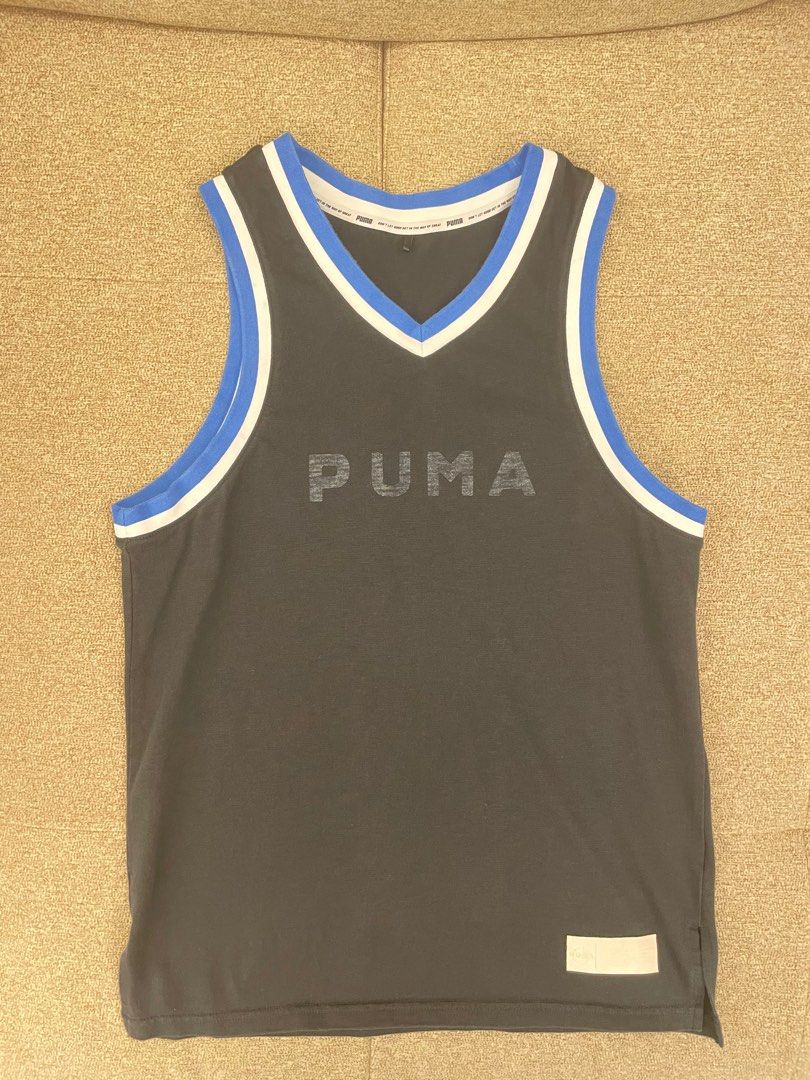 Puma Men Fadeaway Basketball Jersey (M), Men's Fashion, Activewear on ...