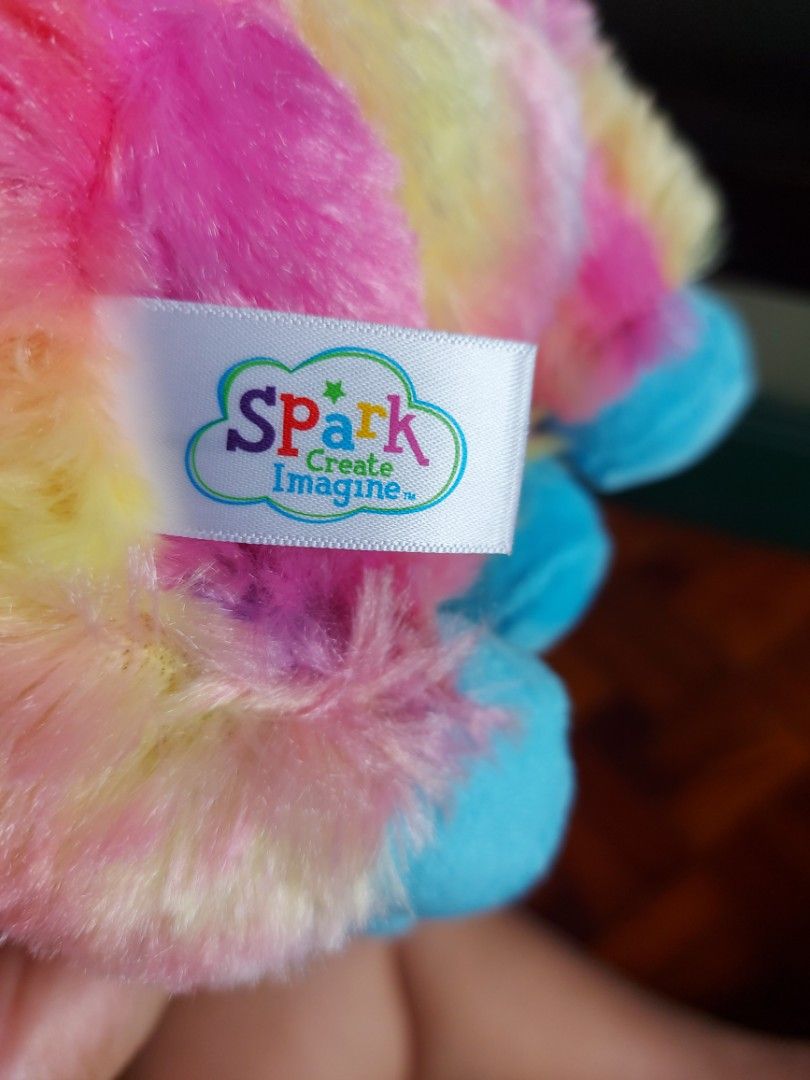 Rainbow Cat Spark Stuffed Toy on Carousell