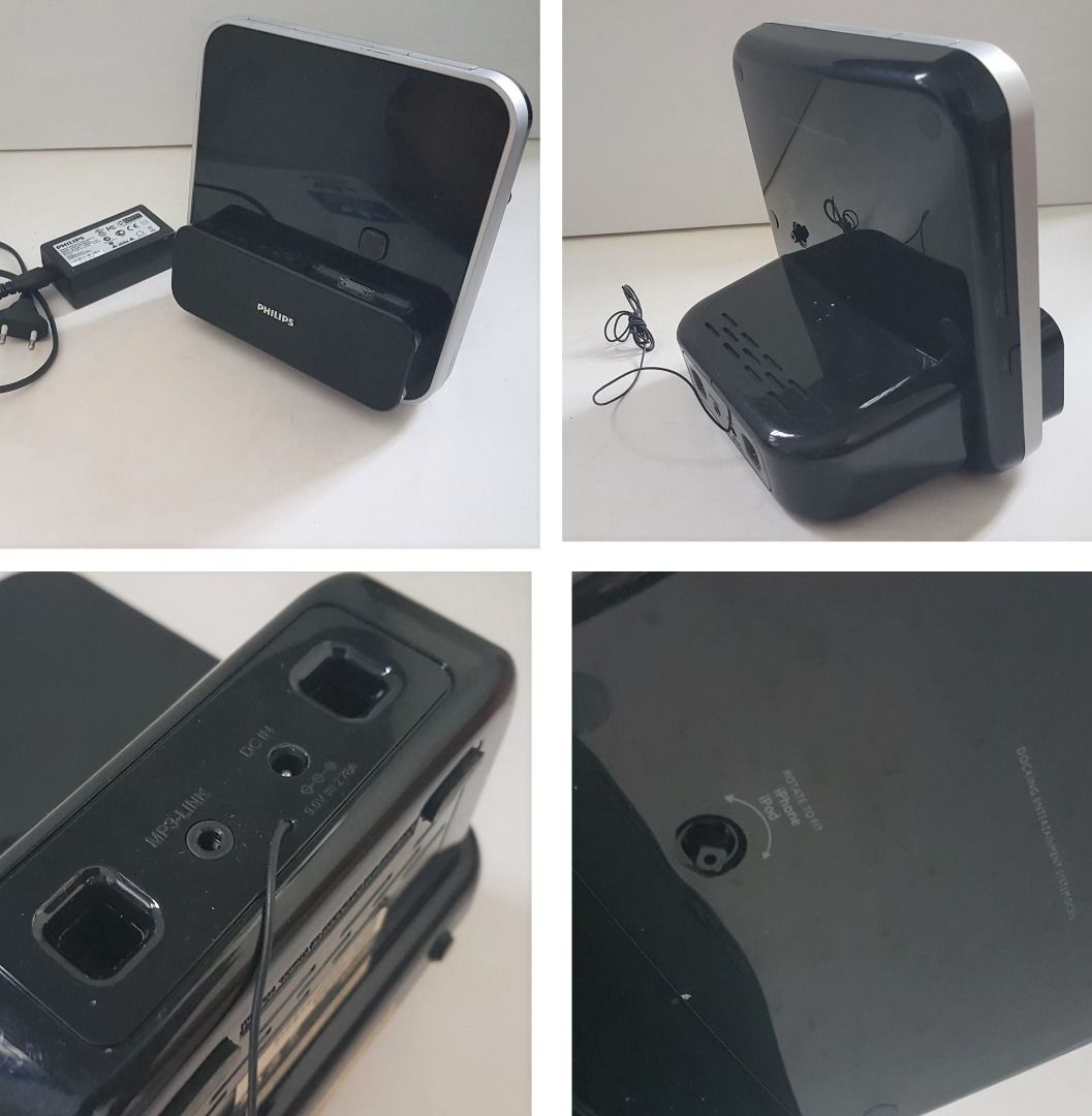 Rare Gadget, Philips Docking Entertainment System, Alarm Clock Radio ...