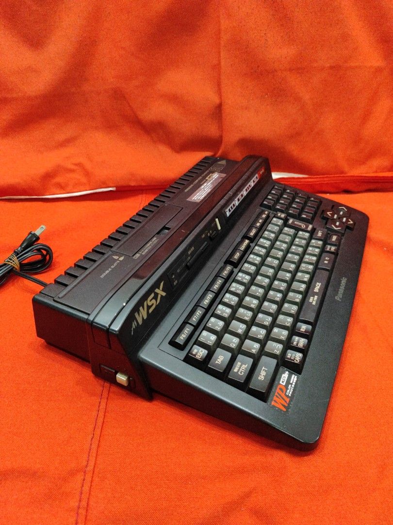 Rare Panasonic MSX MSX2+ A1 WSX, fully working, Video Gaming, Video ...
