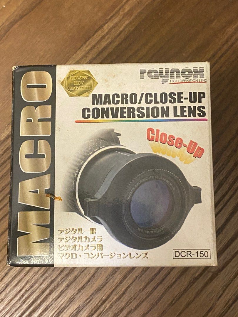 Raynox Macro Converter, Photography, Lens & Kits on Carousell