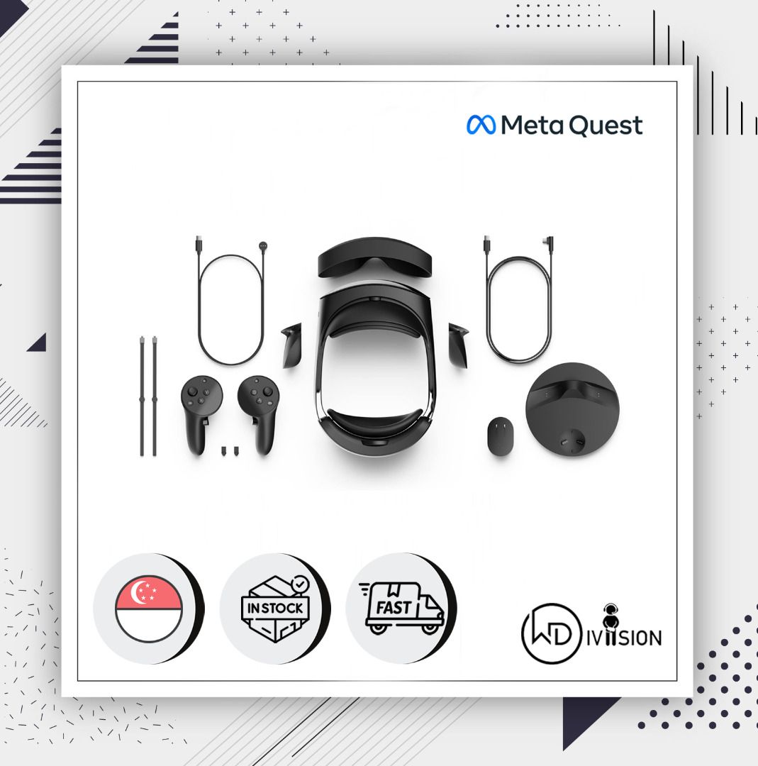 Meta Quest Pro - 256 GB 12GB RAM ( Advanced Gaming VR Headset ) AR Meta ...