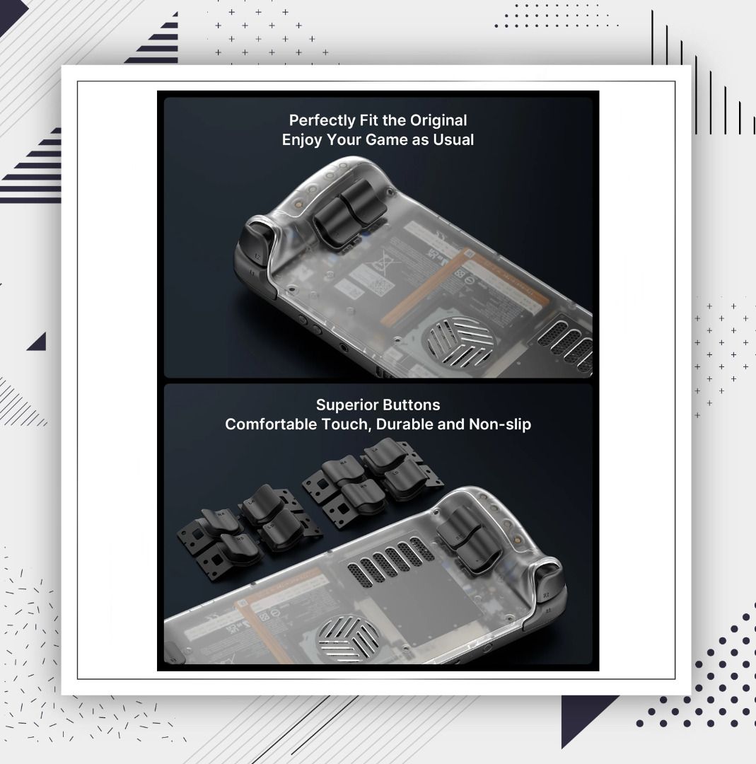 [READY STOCK] JSAUX Transparent Vent Front and Back Plate for Valve ...