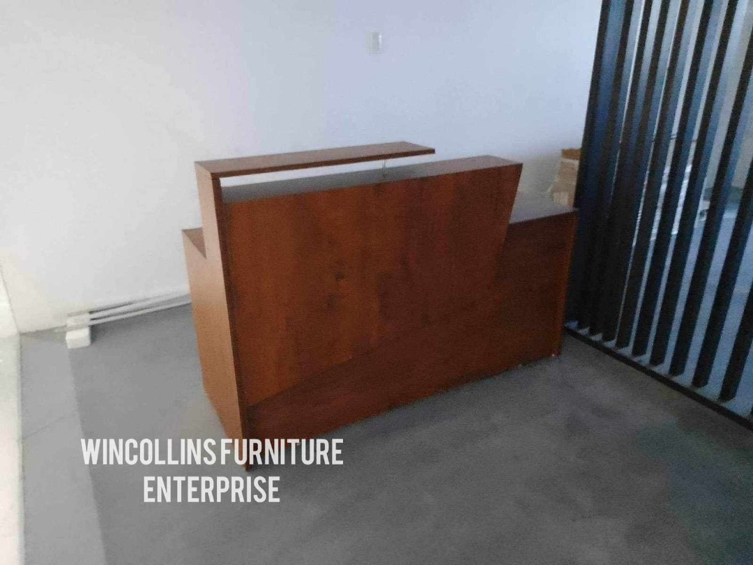 RECEPTION DESK / CASHIER TABLE on Carousell