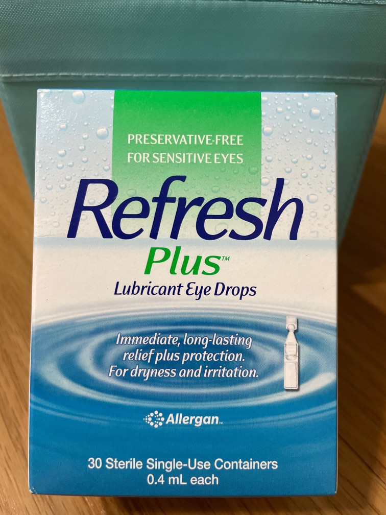 Refresh Plus Lubricant Eye Drops, Beauty & Personal Care, Vision Care ...