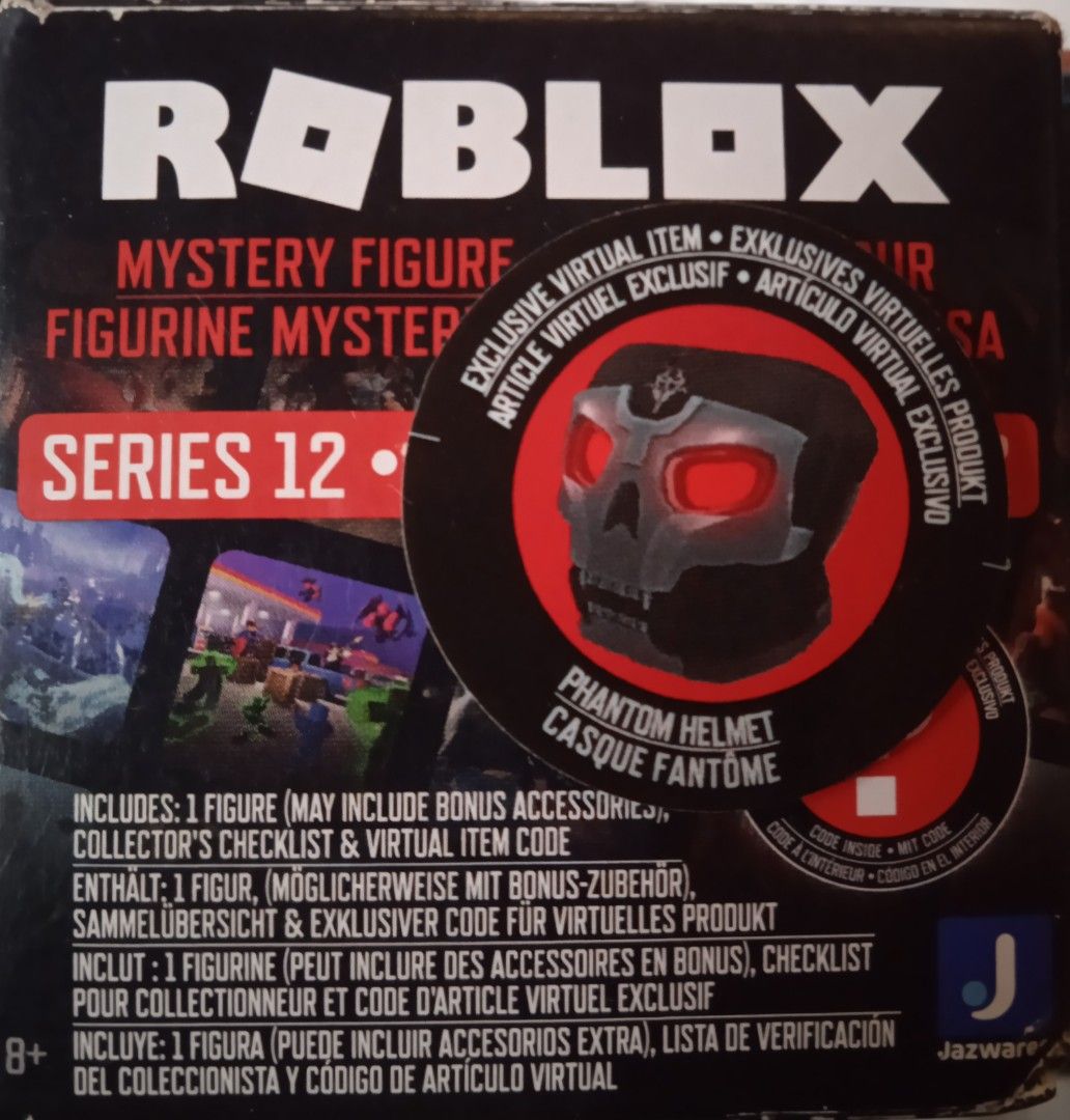 Roblox Toy Code Series 12 | Phantom Helmet, Hobbies & Toys, Toys ...