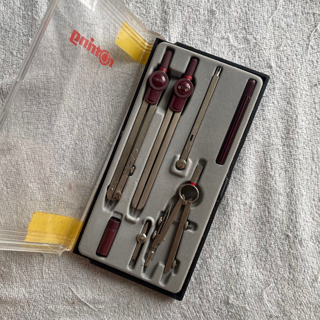 Rotring Compass Set, Hobbies & Toys, Stationary & Craft, Craft Supplies ...