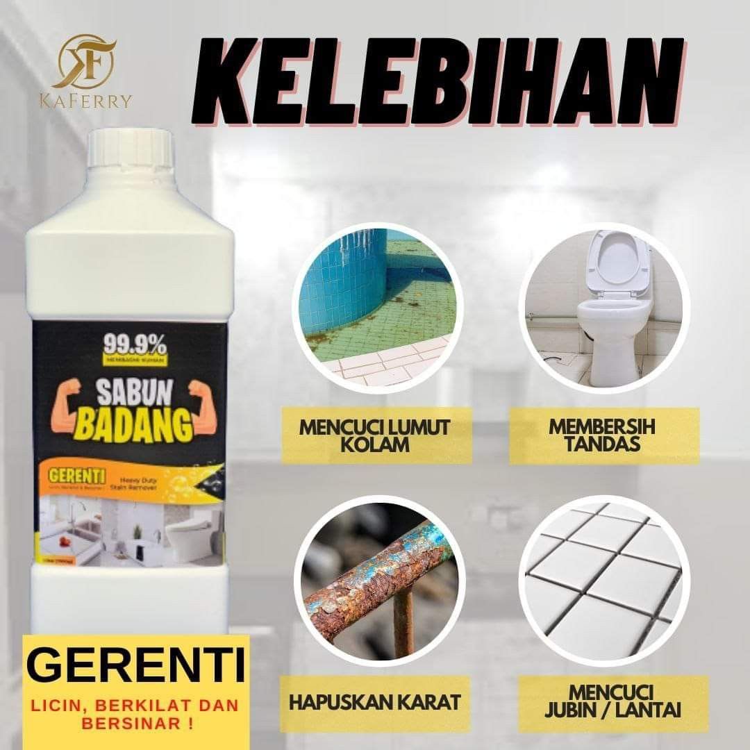 Sabun badang, Furniture & Home Living, Cleaning & Homecare Supplies ...
