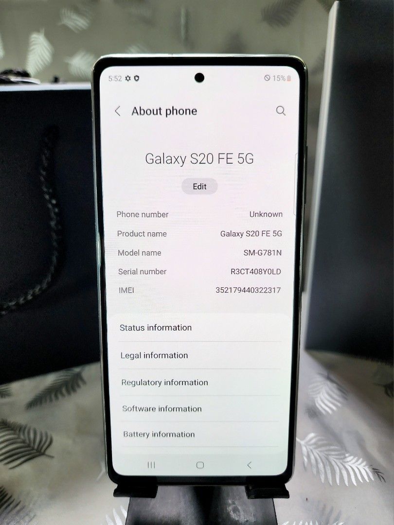 Samsung Galaxy S20FE 5G secondhand, Mobile Phones & Gadgets, Mobile Phones, Android Phones ...