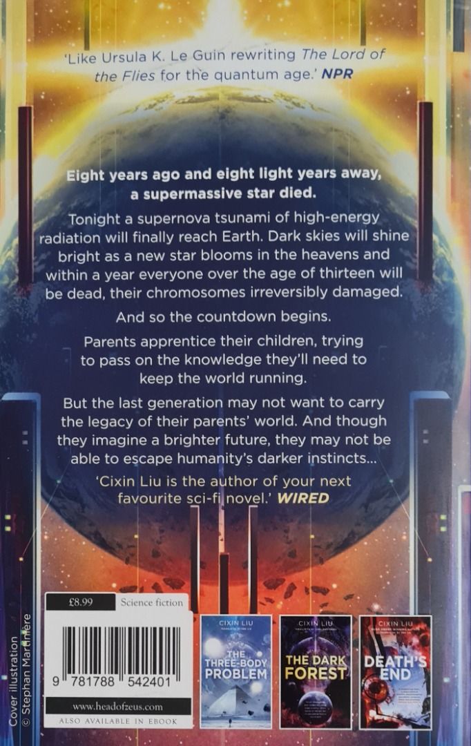 Science Fiction: The Supernova Era by Liu Cixin, Hobbies & Toys, Books ...