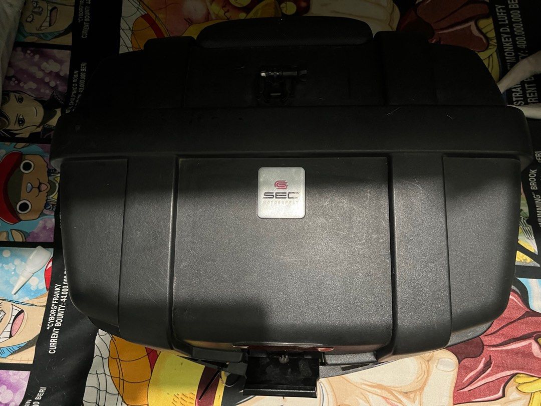 SEC TOP BOX PLASTIC- 47 LITERS, Motorbikes, Motorbike Parts ...