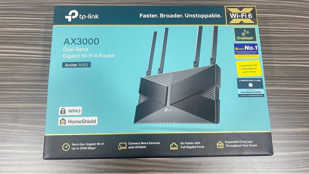 Selling TP Link AX3000 Router, Computers & Tech, Parts & Accessories ...