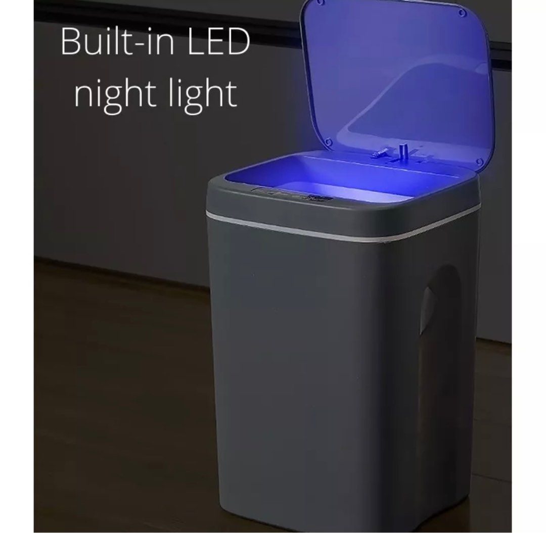 [SG Ready Stocks] Smart Sensor Dustbin Batteries Operated | 3 ways ...