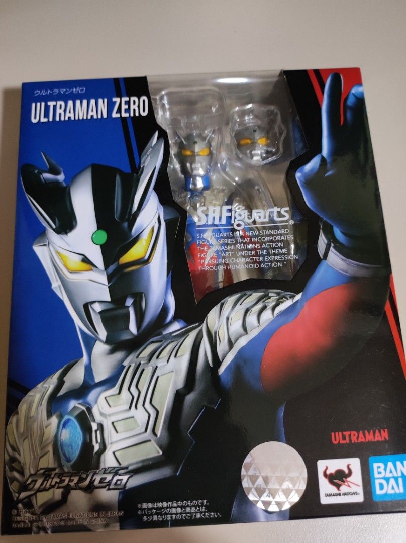 SHF S.H FIGUARTS ULTRAMAN ZERO, Hobbies & Toys, Toys & Games on Carousell