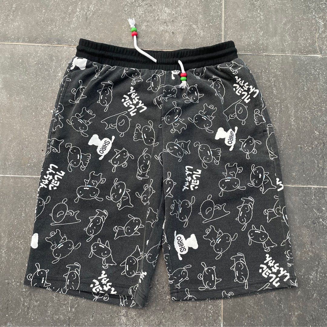 Shin chan vtg vintage shorts pants cartoon movie, Men's Fashion ...