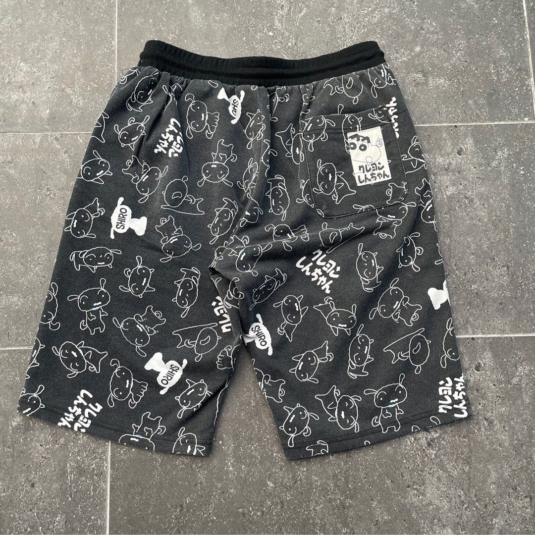 Shin chan vtg vintage shorts pants cartoon movie, Men's Fashion ...