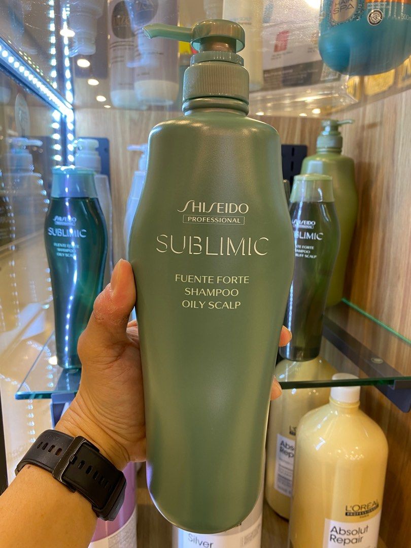 Shiseido Professional Sublimic Oily Scalp Shampoo 1L, Beauty & Personal ...