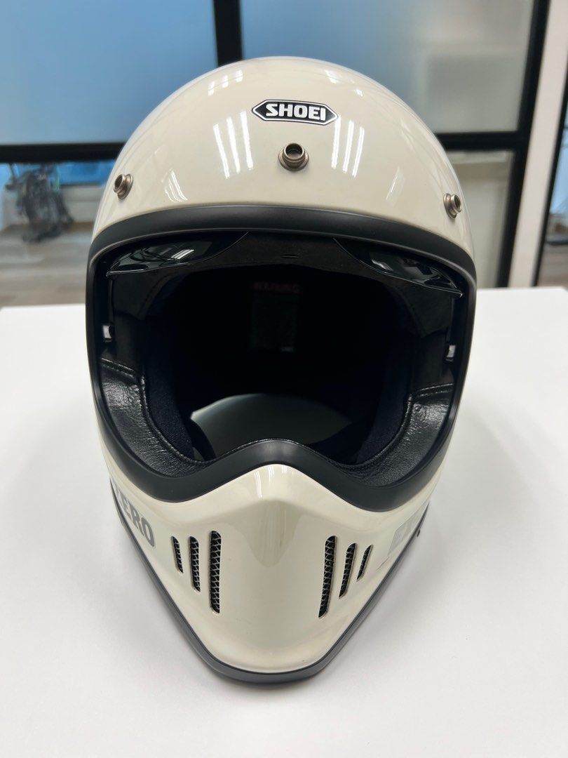 Shoei Ex Zero Helmet (L), Motorcycles, Motorcycle Apparel on Carousell