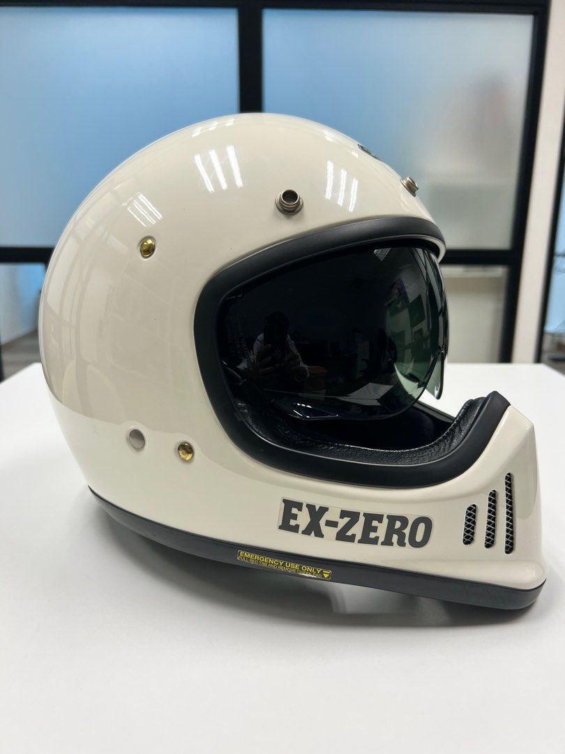 Shoei Ex Zero Helmet (L), Motorcycles, Motorcycle Apparel on Carousell