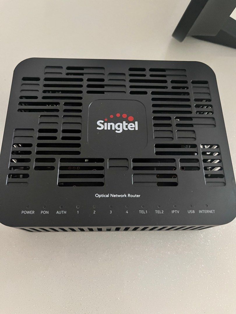 Singtel Mesh Router and Optical Network Router, Computers & Tech, Parts ...