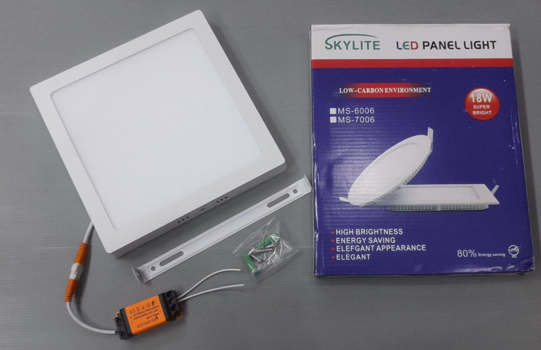 SKYLITE LED PANEL LIGHT KOTAK 18 WATT on Carousell