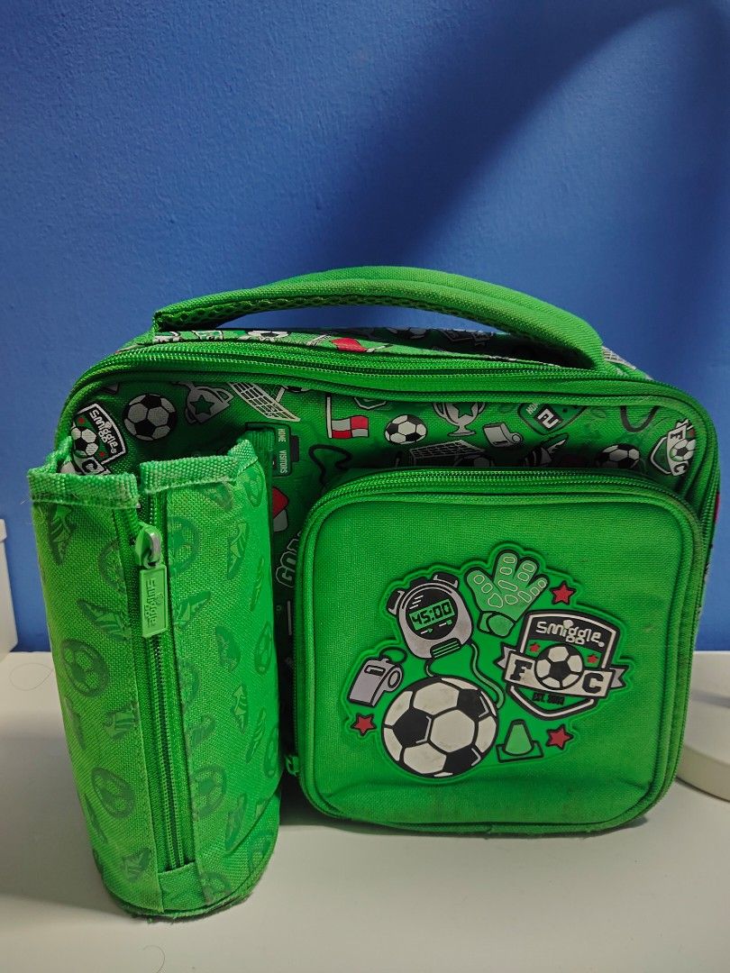 Smiggle Lunch Box Tema Bola, Babies & Kids, Going Out, Other Babies ...