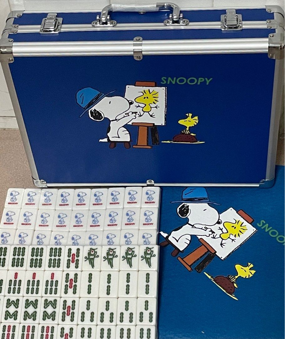 Snoopy Mahjong Tiles Set Limited Edition 156 Tiles (Animals+Clown+Fei ...