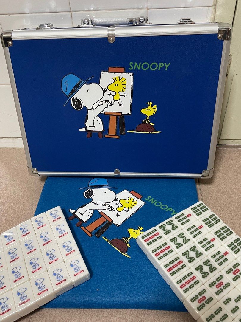 Snoopy Mahjong Tiles Set Limited Edition 156 Tiles (Animals+Clown+Fei ...