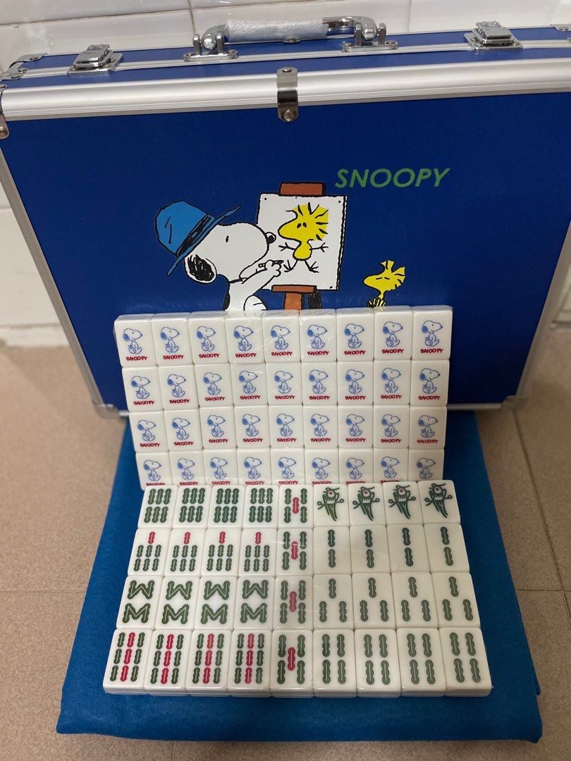 Snoopy Mahjong Tiles Set Limited Edition 156 Tiles (Animals+Clown+Fei ...