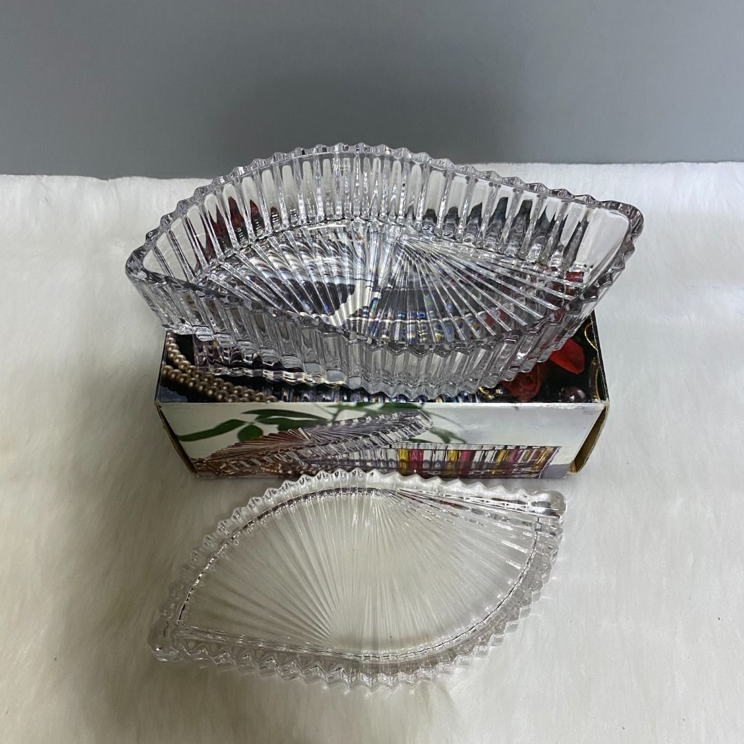 Soga Clear Covered Glass Box Bowl, Furniture & Home Living, Kitchenware ...